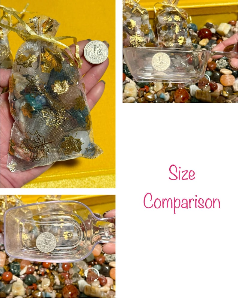 Autumn Crystal Confetti Scoops - Etsy