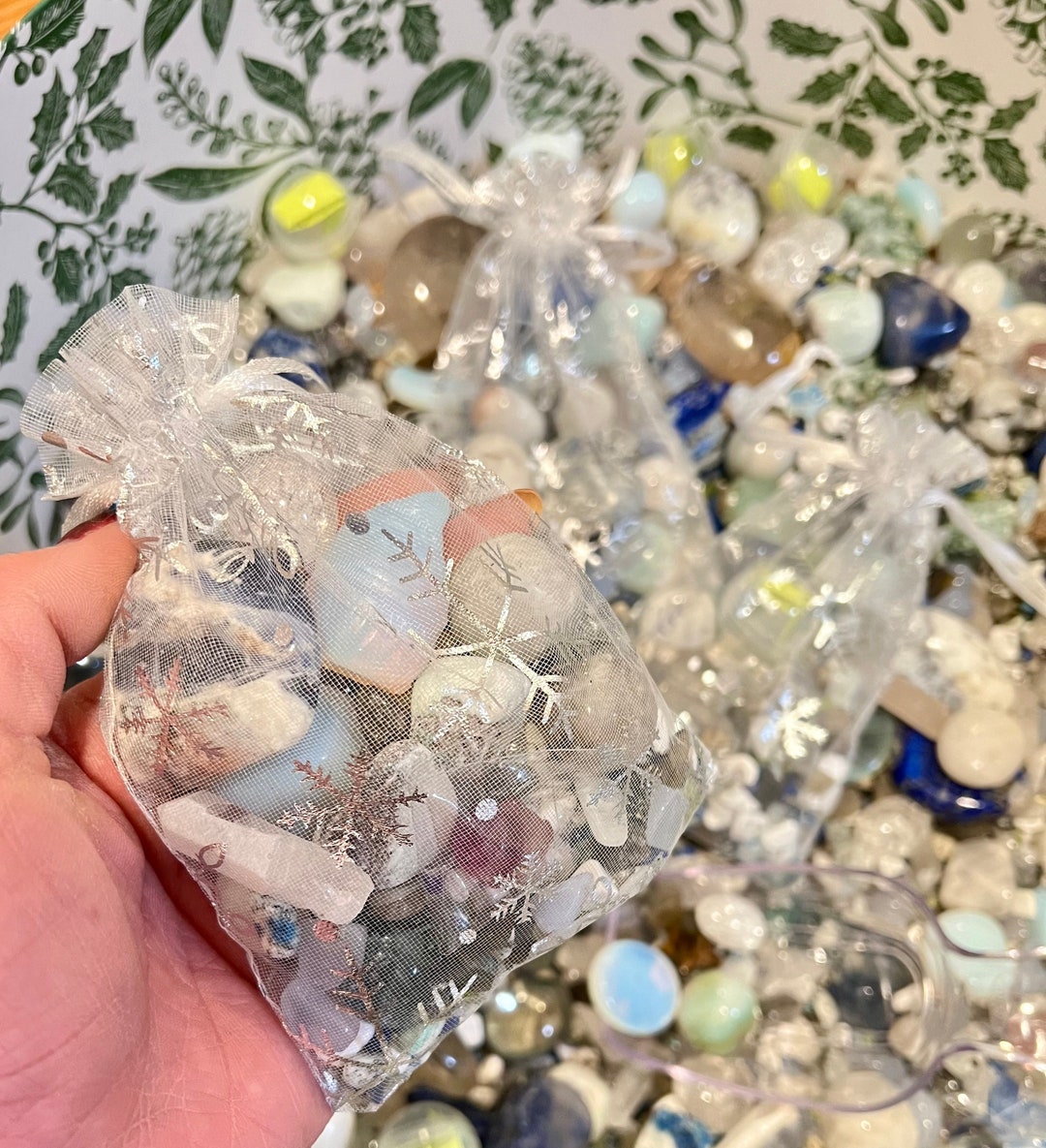 Winter Crystal Confetti Scoops - Etsy