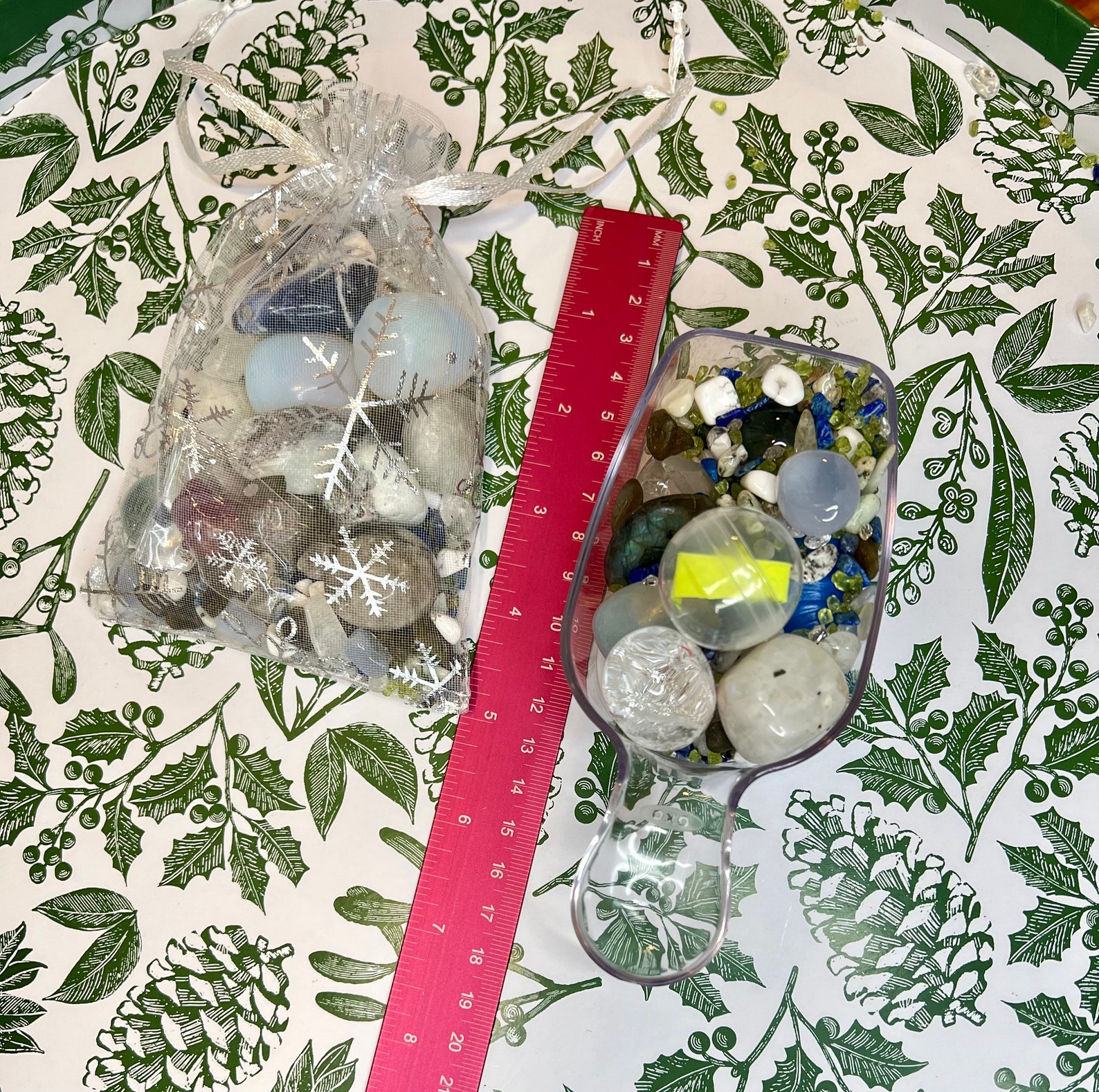 Winter Crystal Confetti Scoops - Etsy