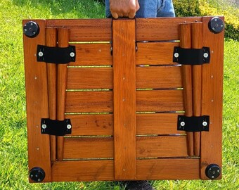 Wood Table for Camping - Etsy