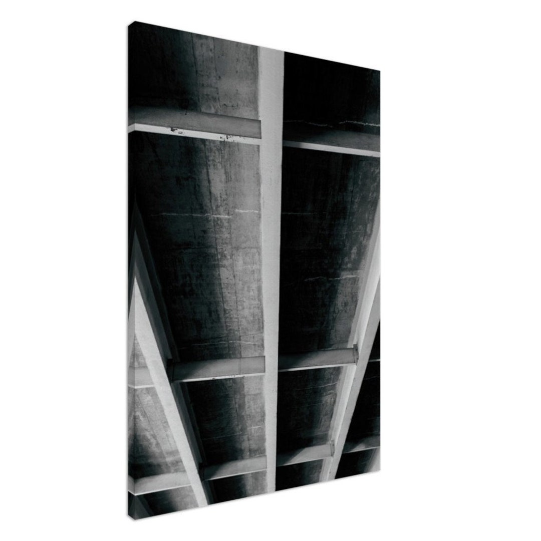 Underside of a Highway Overpass Photograph Printed on Slim Canvas Wall ...