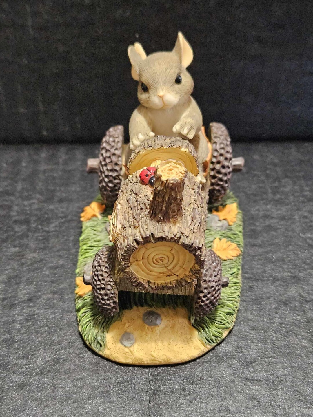 Charming Tails Fitz & Floyd - Mackenzie's Putt-putt Tractor #85/881 ...