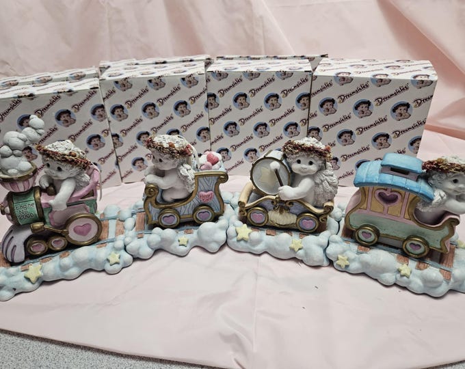 Dreamsicles RARE COMPLETE Train Set 8 Pieces - Amazing Vintage ...