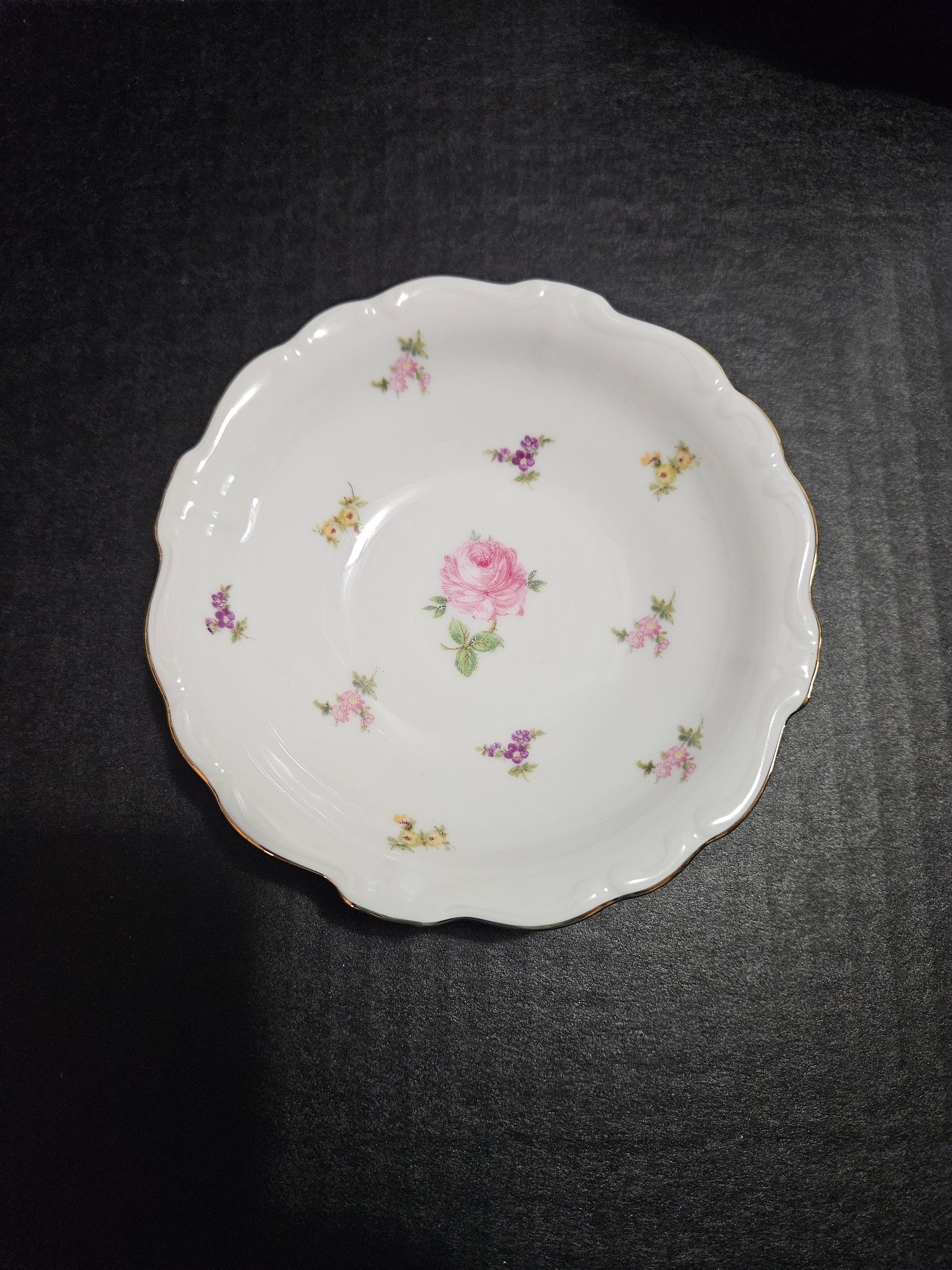 Johanna Haviland 1940s Bavarian Fine Porcelain China Pink Rosebud ...