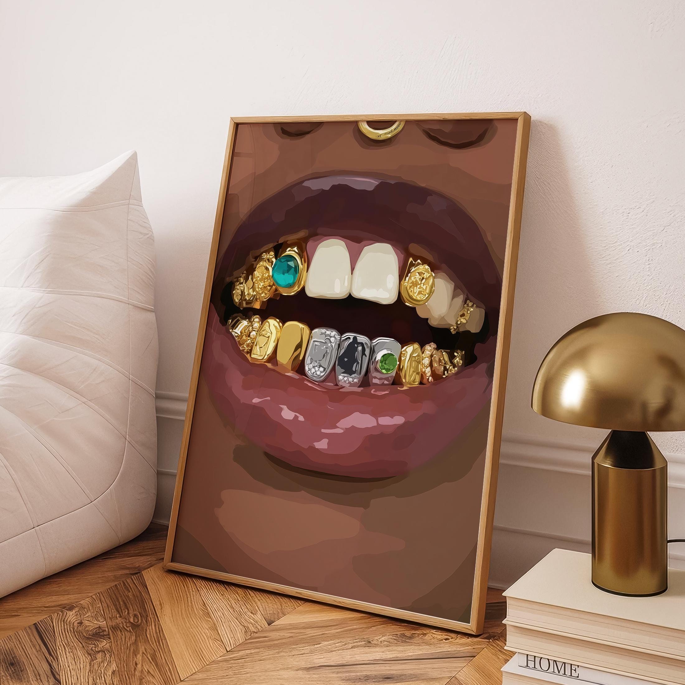 Royal Grillz Lips Art: Black Culture, Urban Hip Hop (digital Download ...