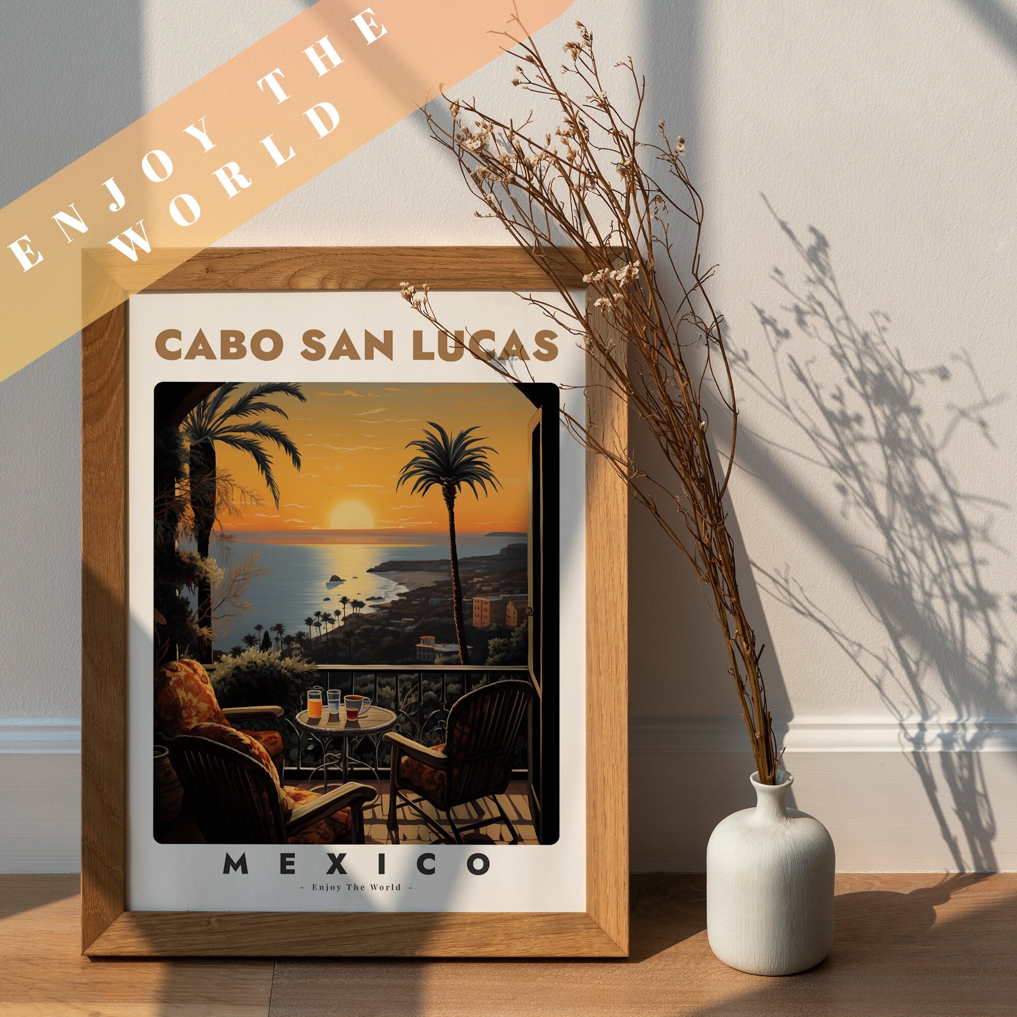 Cabo San Lucas Poster, Cabo San Lucas Print, Mexico Home Decor ...