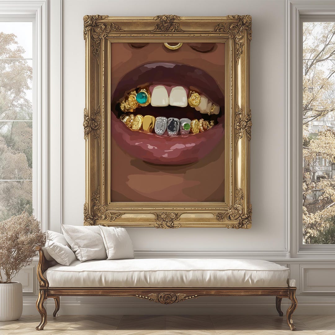 Royal Grillz Lips Art: Black Culture, Urban Hip Hop (digital Download ...