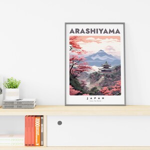 Arashiyama Print, Arashiyama Poster, Arashiyama Wall Art, Kyoto Print ...