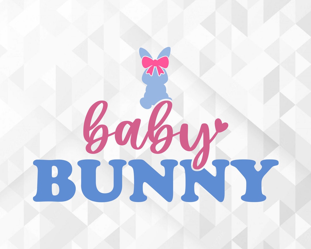 Baby Bunny SVG, Easter Svg, Spring Svg, Bunny Svg, Baby Bunny Cut Files ...