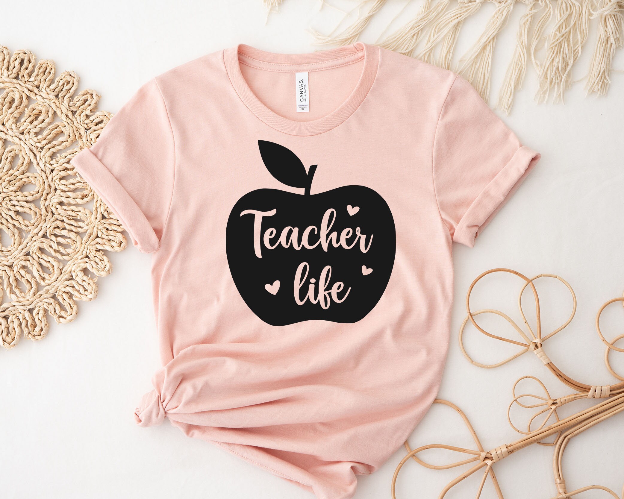 Teacher Life SVG School Shirt Svg Teacher Vibes Svg School - Etsy