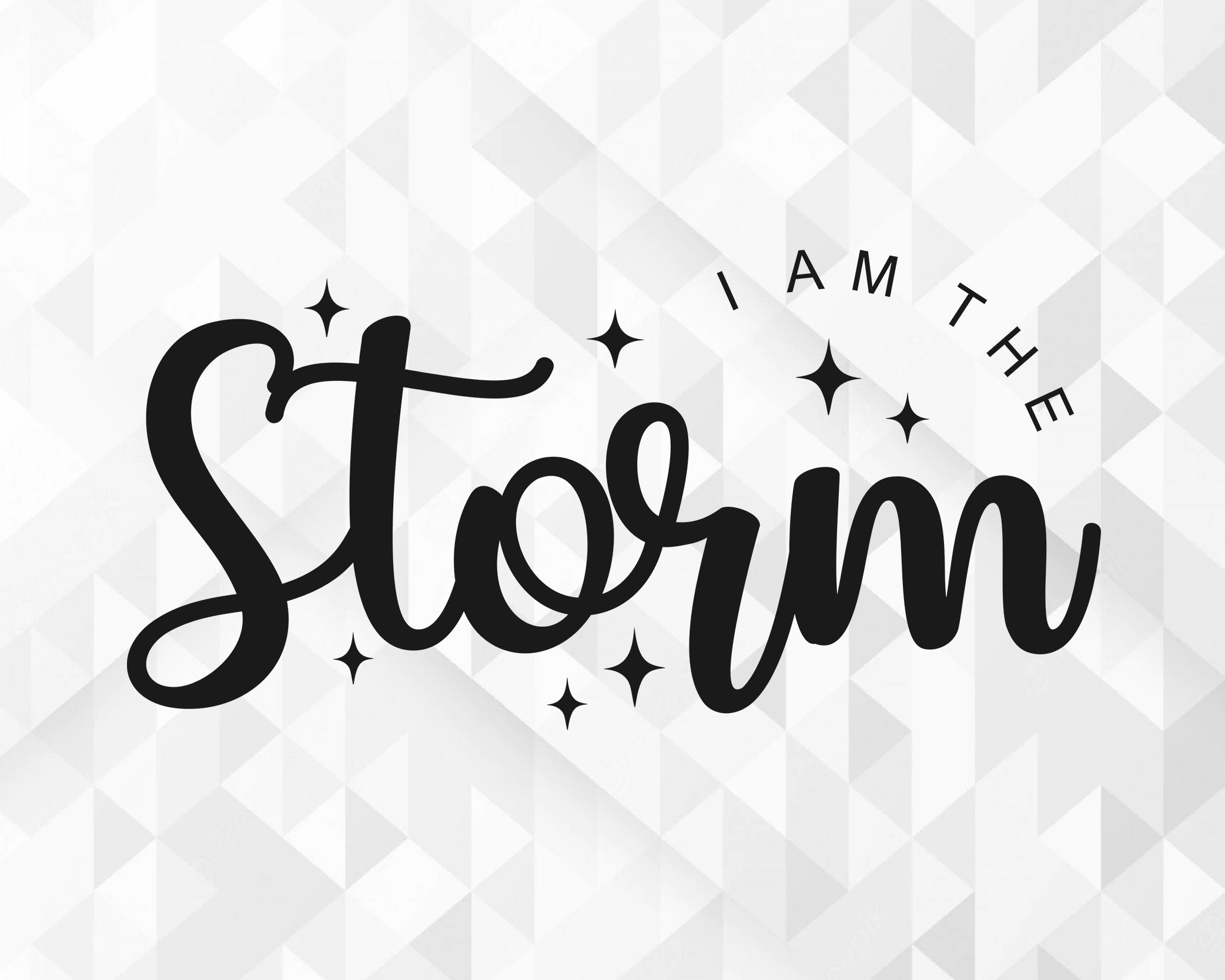 I Am the Storm SVG, Success Svg, Hustler Svg, Empowered, Girl Boss Svg ...
