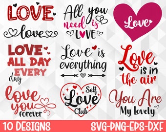 Love SVG, Valentine Svg, Valentine's Day Svg, Love Heart Svg, Heart Svg ...