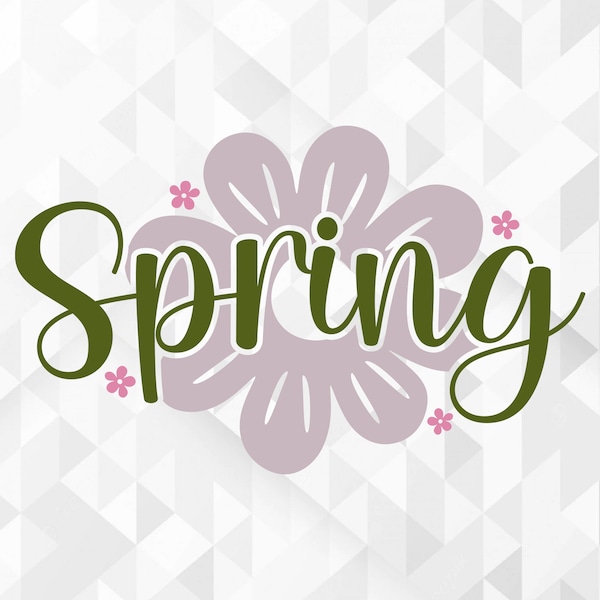 Spring Svg Files - Etsy