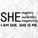 She is Me SVG, You Are Enough Svg, Positive Svg, Strong Woman Svg ...