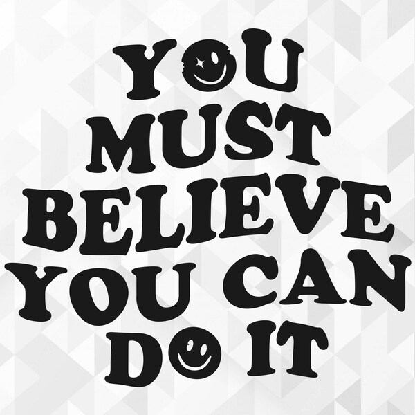 You Can Do It Quote - Etsy