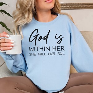 God is Within Her SVG, Christian Woman Svg, God Svg, Motivation Svg ...