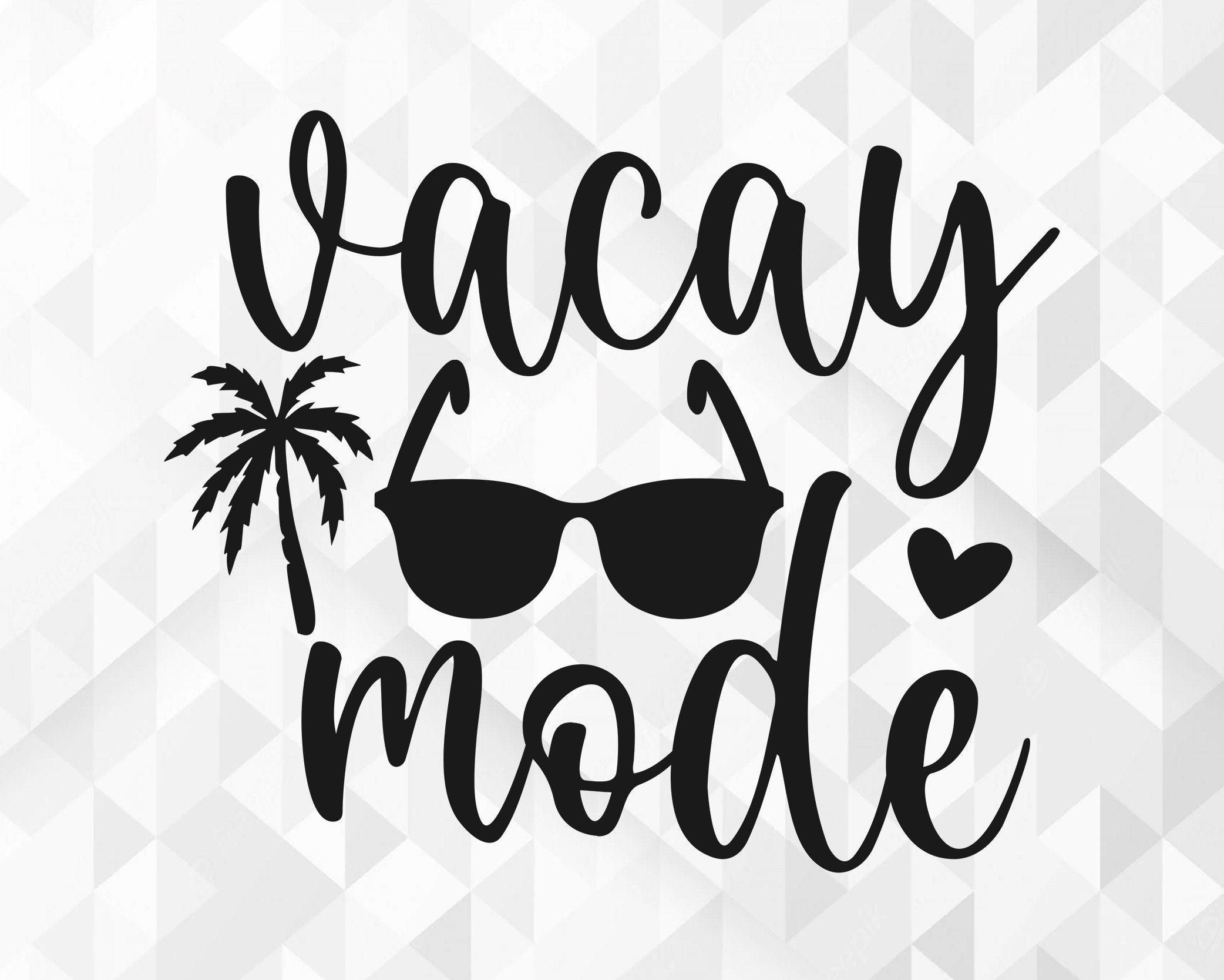Vacay Mode SVG Summer Svg Summer Design for Shirts - Etsy