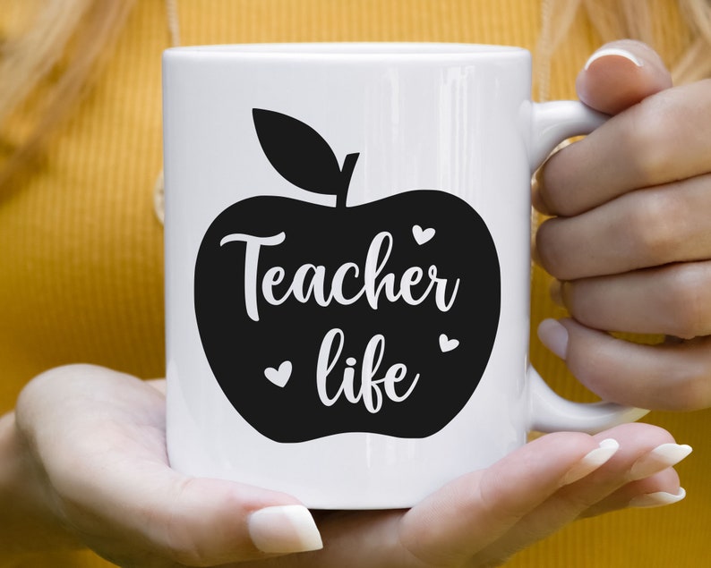 Teacher Life SVG School Shirt Svg Teacher Vibes Svg School - Etsy
