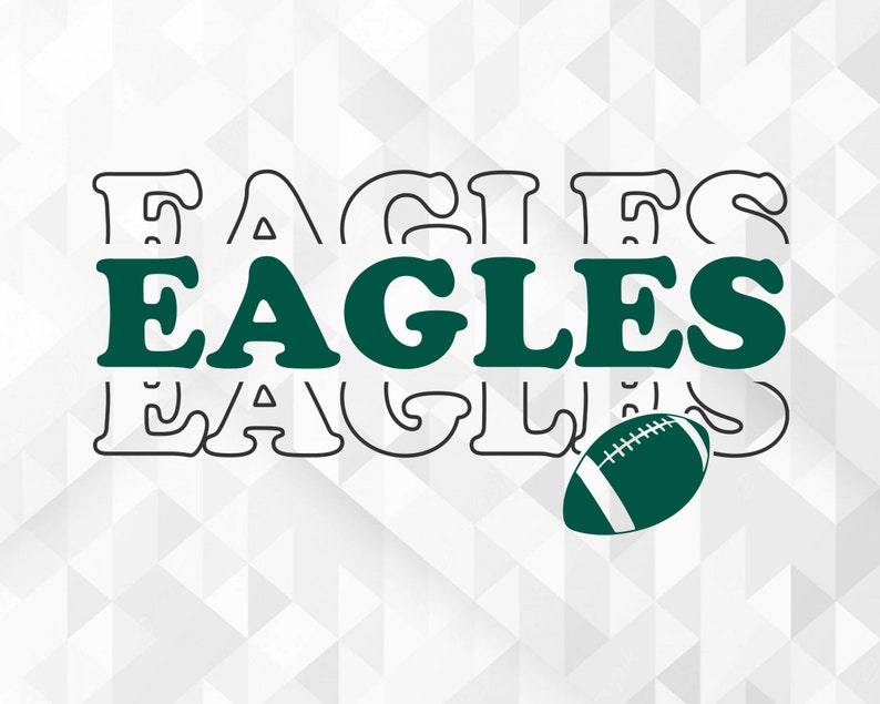 Eagles SVG Eagles Football Svg Eagles Mascot Svg Team - Etsy