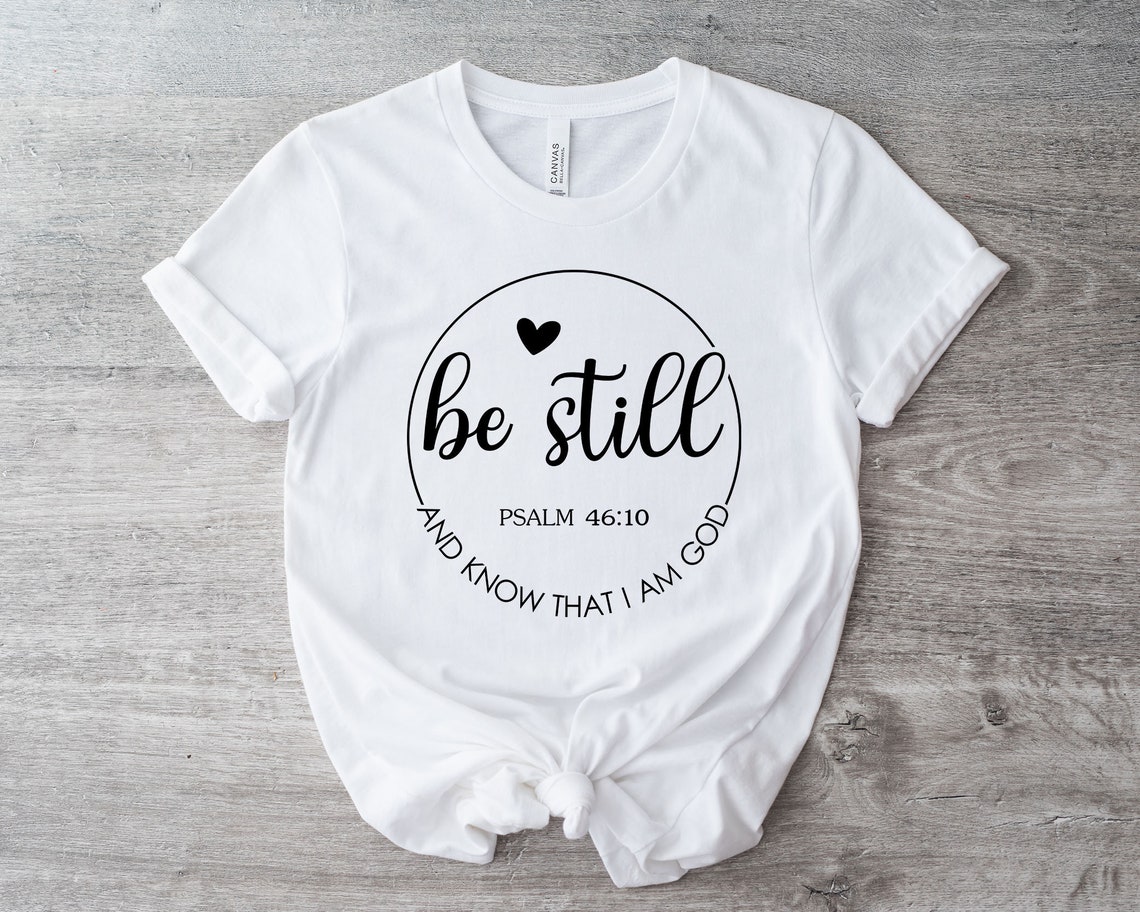 Be Still and Know That I Am God SVG, Groovy Christian Svg, Jesus Love ...
