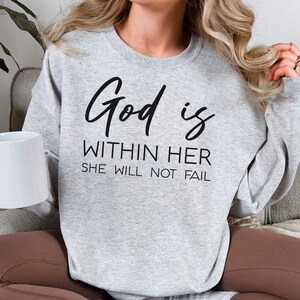God is Within Her SVG, Christian Woman Svg, God Svg, Motivation Svg ...