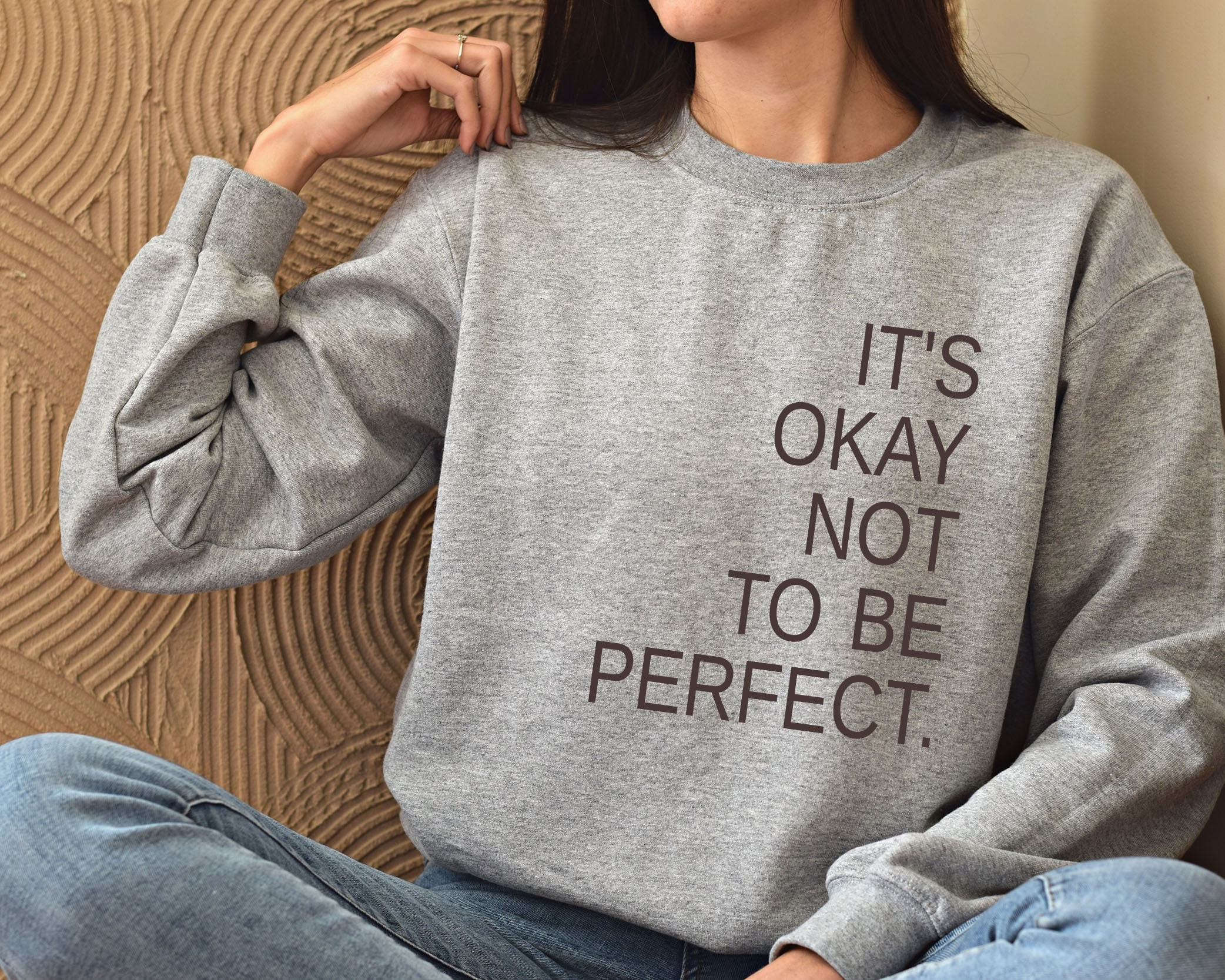 It's Okay Not to Be Perfect SVG Positive Quote Svg - Etsy