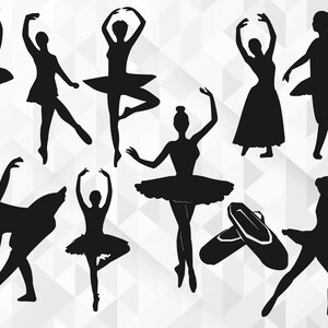 Ballet SVG Bundle, Ballerina Svg, Ballet Dancer Svg, Ballerina Designs ...