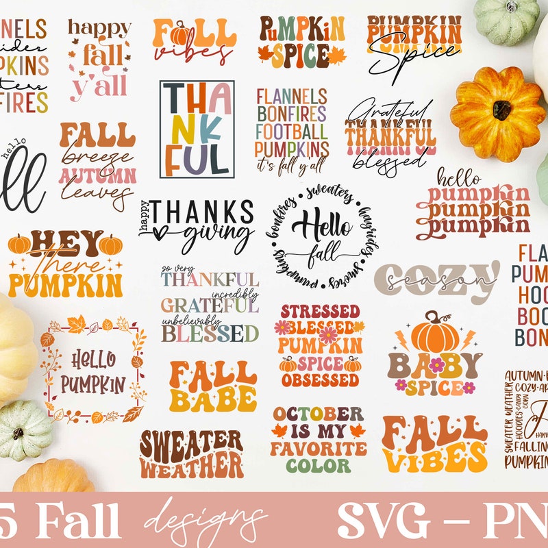Fall Svgs - Etsy