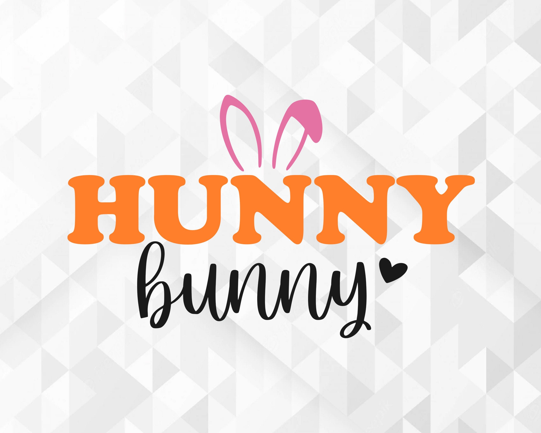 Hunny Bunny SVG Easter Svg Spring Svg Bunny Svg Hunny - Etsy