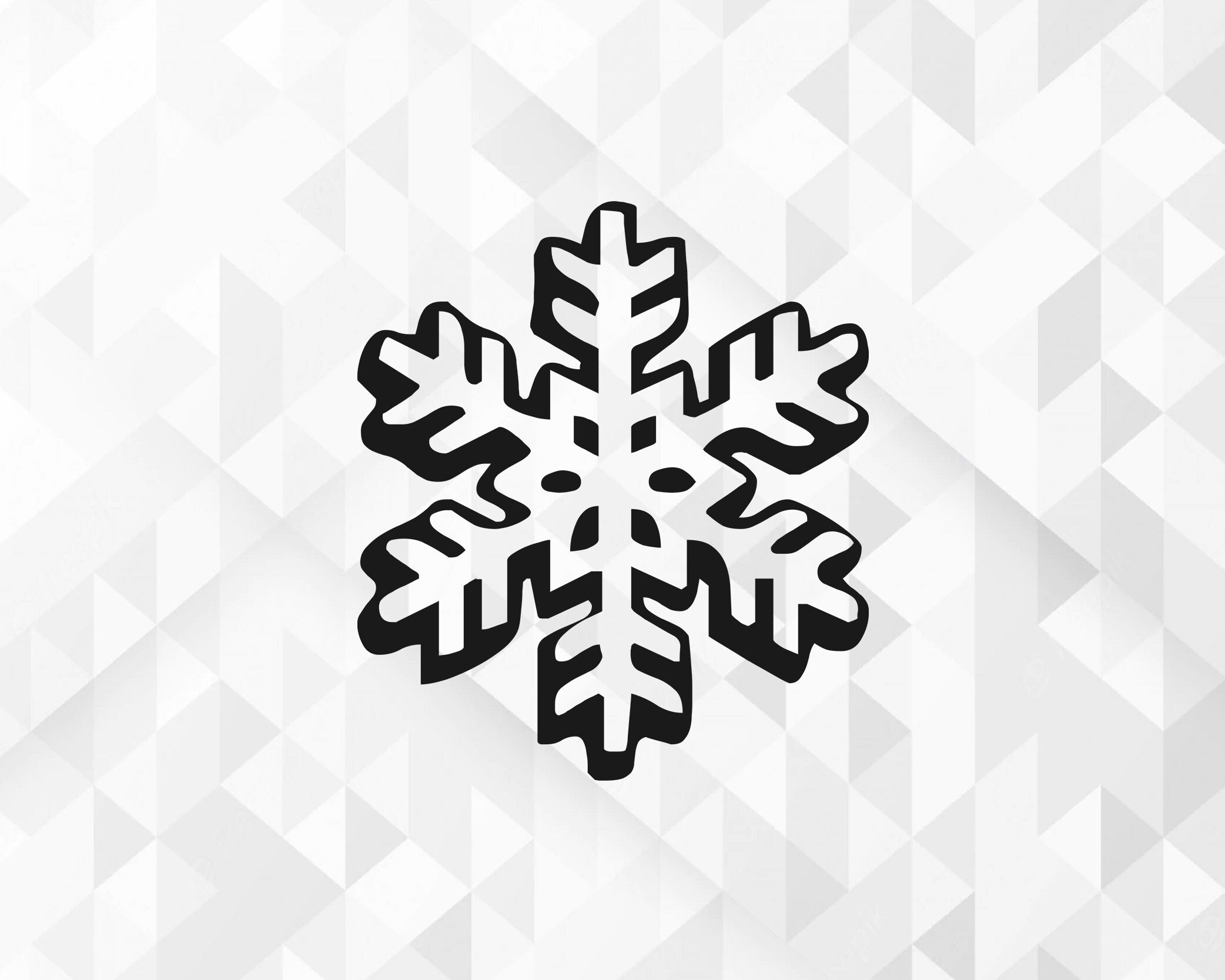 Snowflake SVG Bundle Merry Christmas Svg Xmas Svg Christmas - Etsy