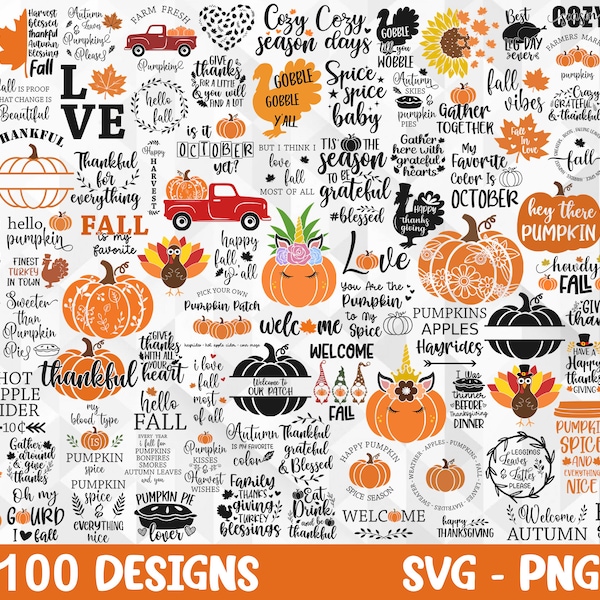 Fall Svg Signs - Etsy