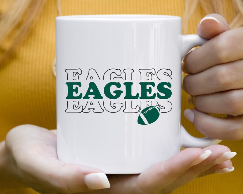 Eagles SVG Eagles Football Svg Eagles Mascot Svg Team - Etsy