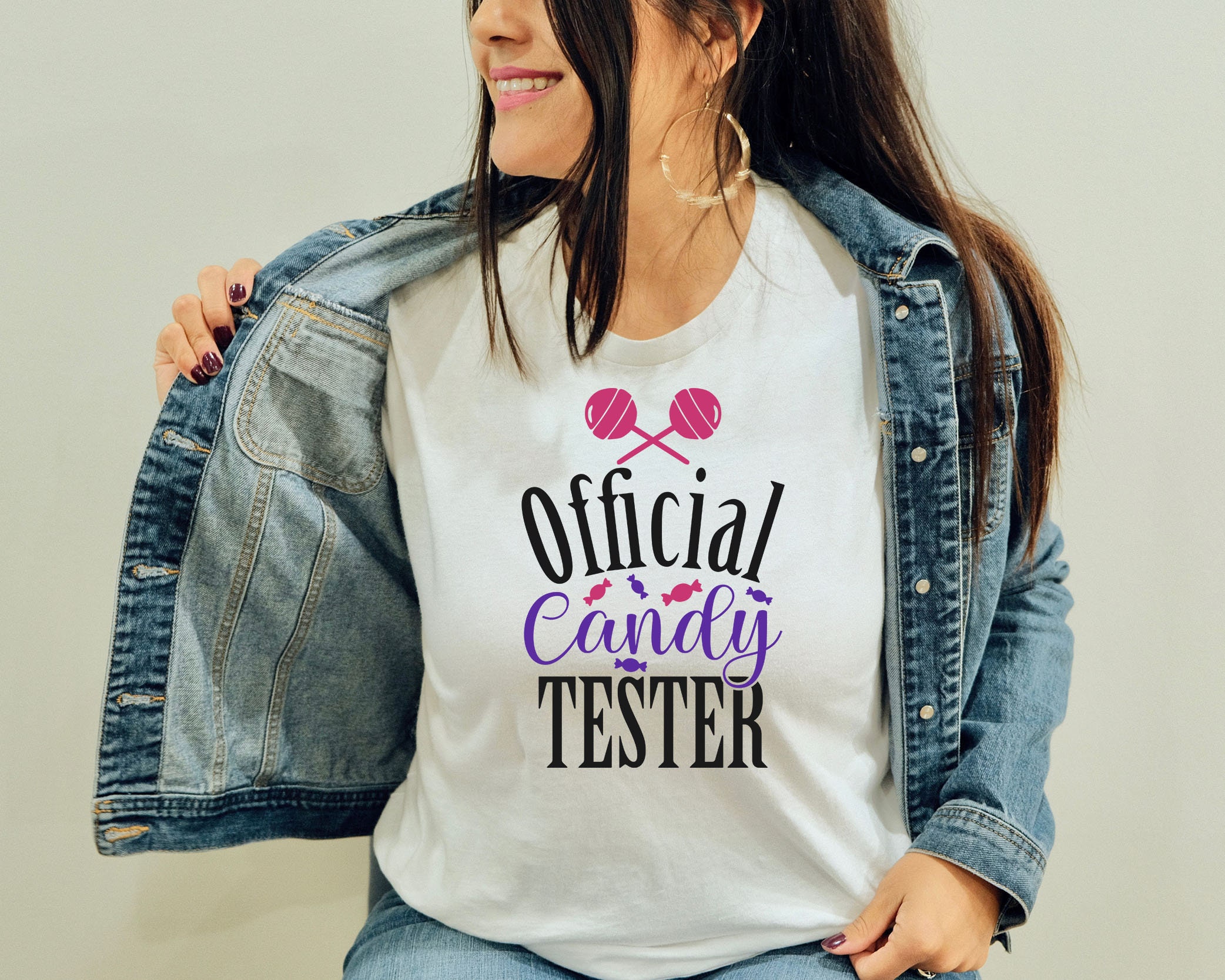 Official Candy Tester SVG Halloween Svg Fall Svg Happy - Etsy