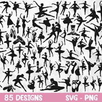 Ballerina Clipart SVG, ASL Ballerina PNG, American Sign Language, Asl ...