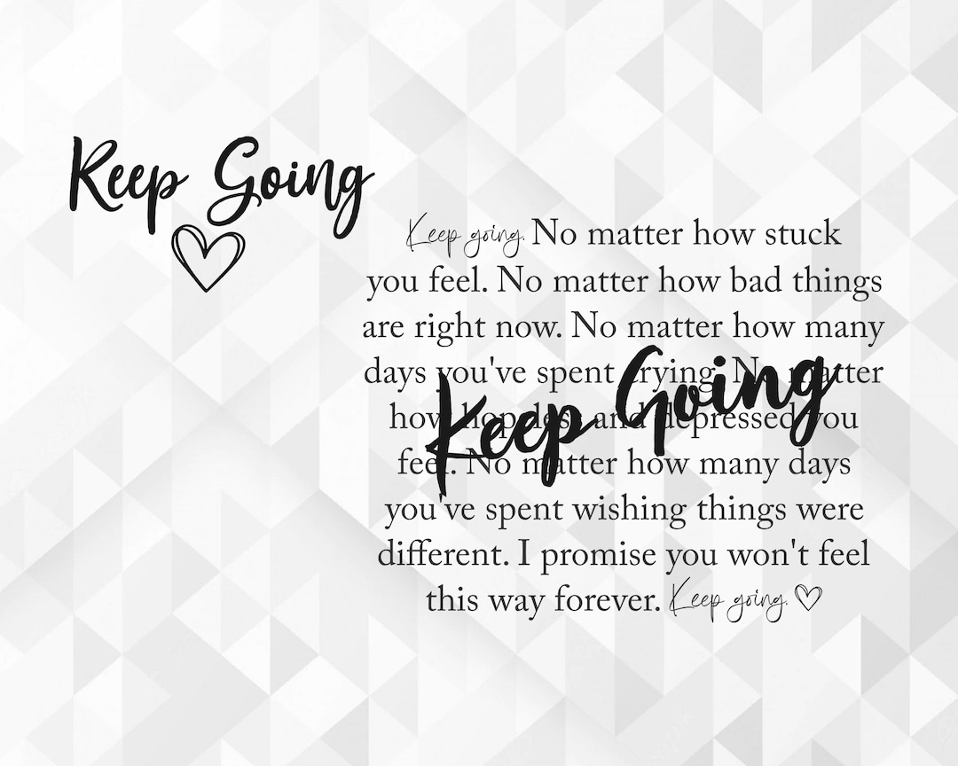 Keep Going SVG, Motivational Svg, Keep Shining Svg, Inspirational Svg ...