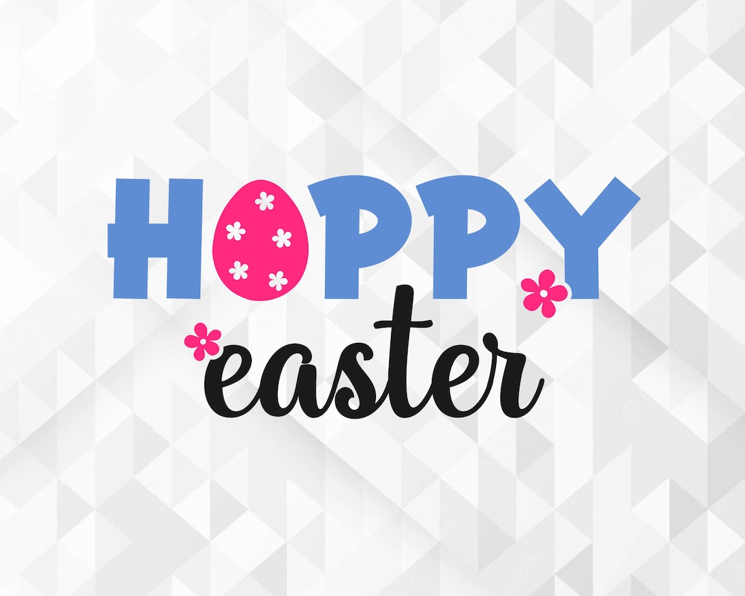Hoppy Easter SVG, Easter Svg, Spring Svg, Easter Egg Svg, Hoppy Easter ...