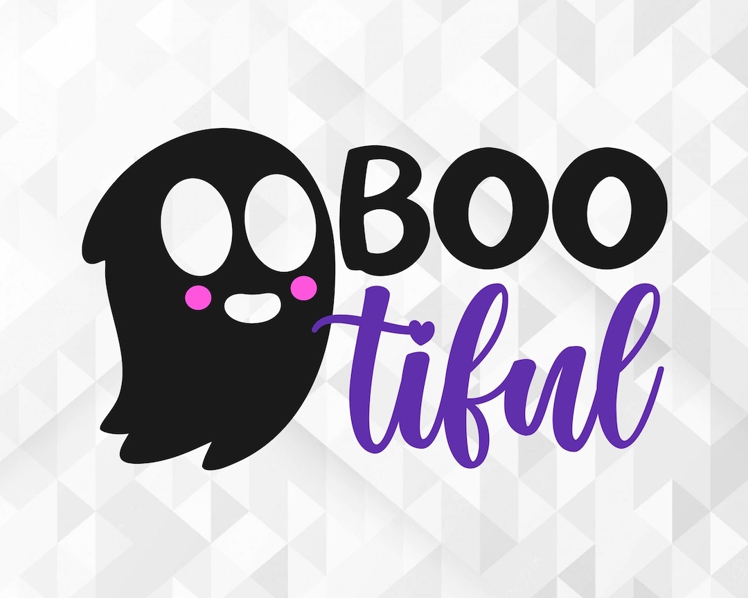 Bootiful SVG, Halloween Svg, Fall Svg, Happy Halloween Svg, Ghost Svg ...