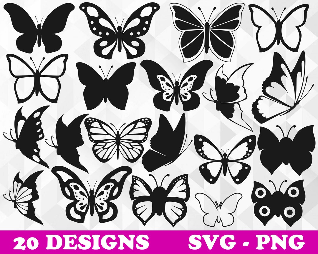 Butterfly SVG Bundle, Butterflies Svg, Spring, Butterflies Designs for ...