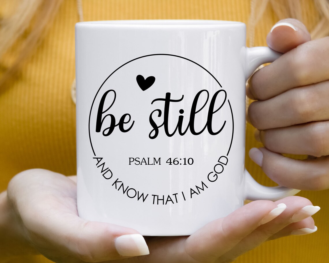 Be Still and Know That I Am God SVG, Groovy Christian Svg, Jesus Love ...