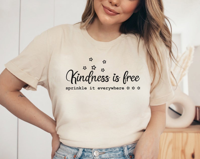 Kindness is Free Sprinkle It Everywhere SVG Positive Svg - Etsy