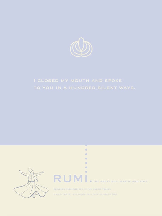 Rumi Quote Rumi Saying Rumi Wall Art Rumi Poster Motivational Quote ...