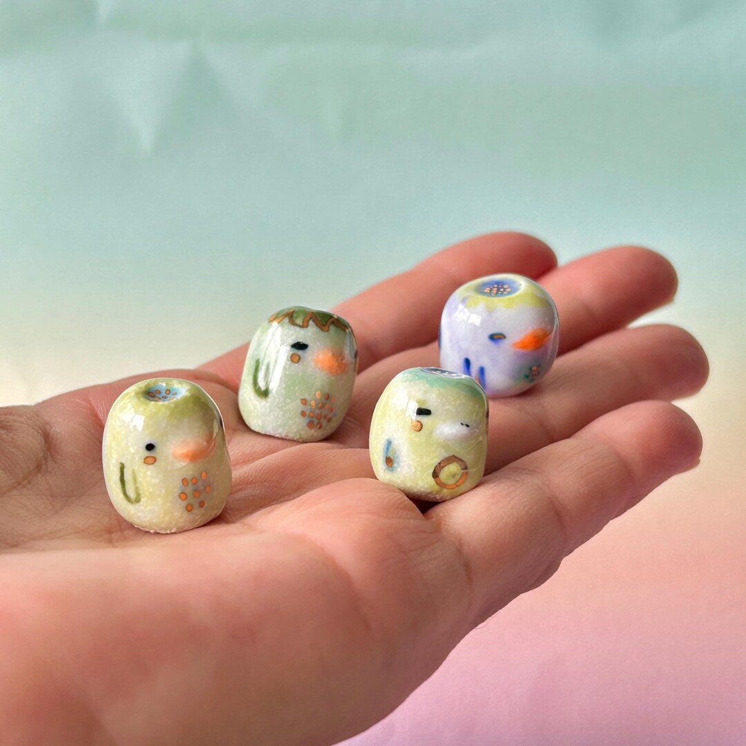 Kawaii KAPPA Pocket Friend / Miniature Porcelain Ceramic Figurine ...