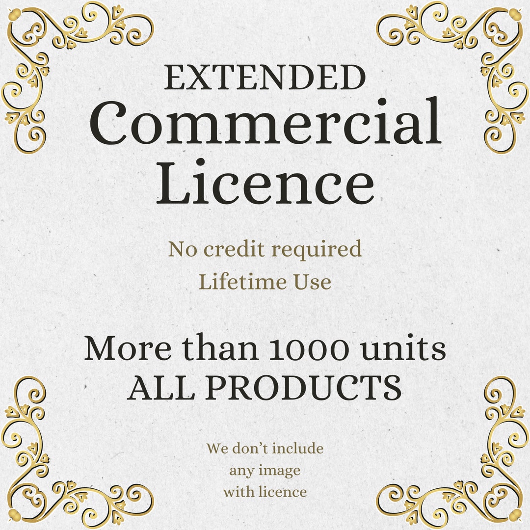 Commercial License Designs - Extended License for All the Store (no ...