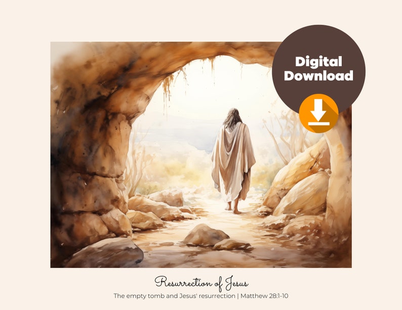 Scenes of the Life of Jesus Christ, 20 Original Pictures in Watercolor ...