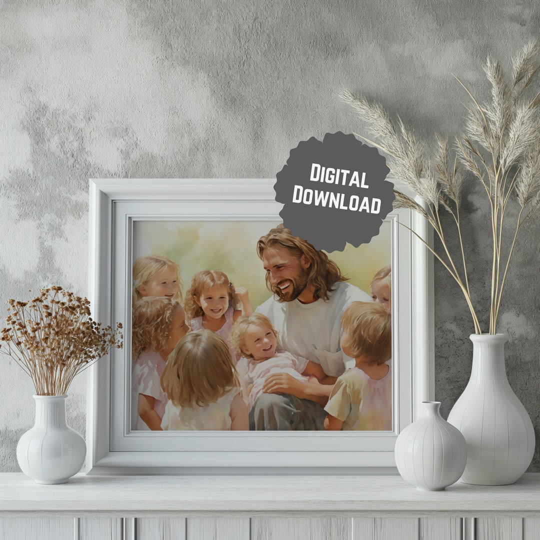 7 Babies Miscarriage Memorial Gift, Jesus Holding Seven Babies Love and ...
