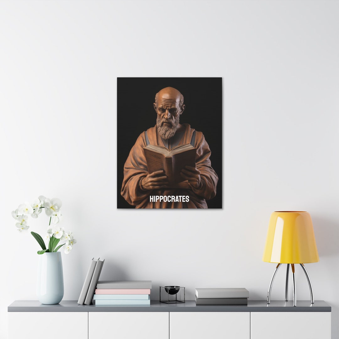 Hippocrates Painting: A Tribute to Ancient Greece, Medicine Father ...