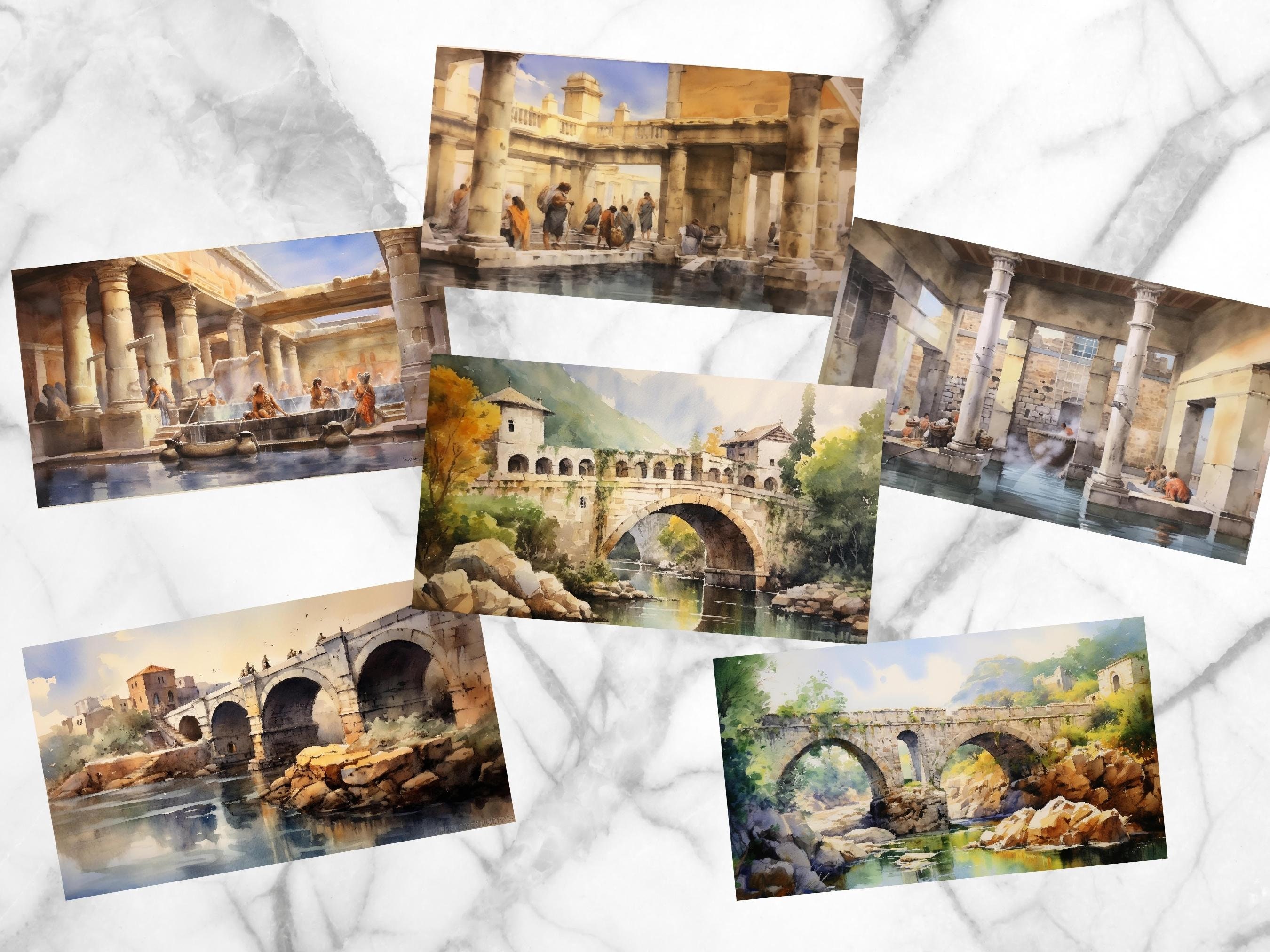 Ancient Rome High Resolution Set of 66 Unique Designs High-resolution ...