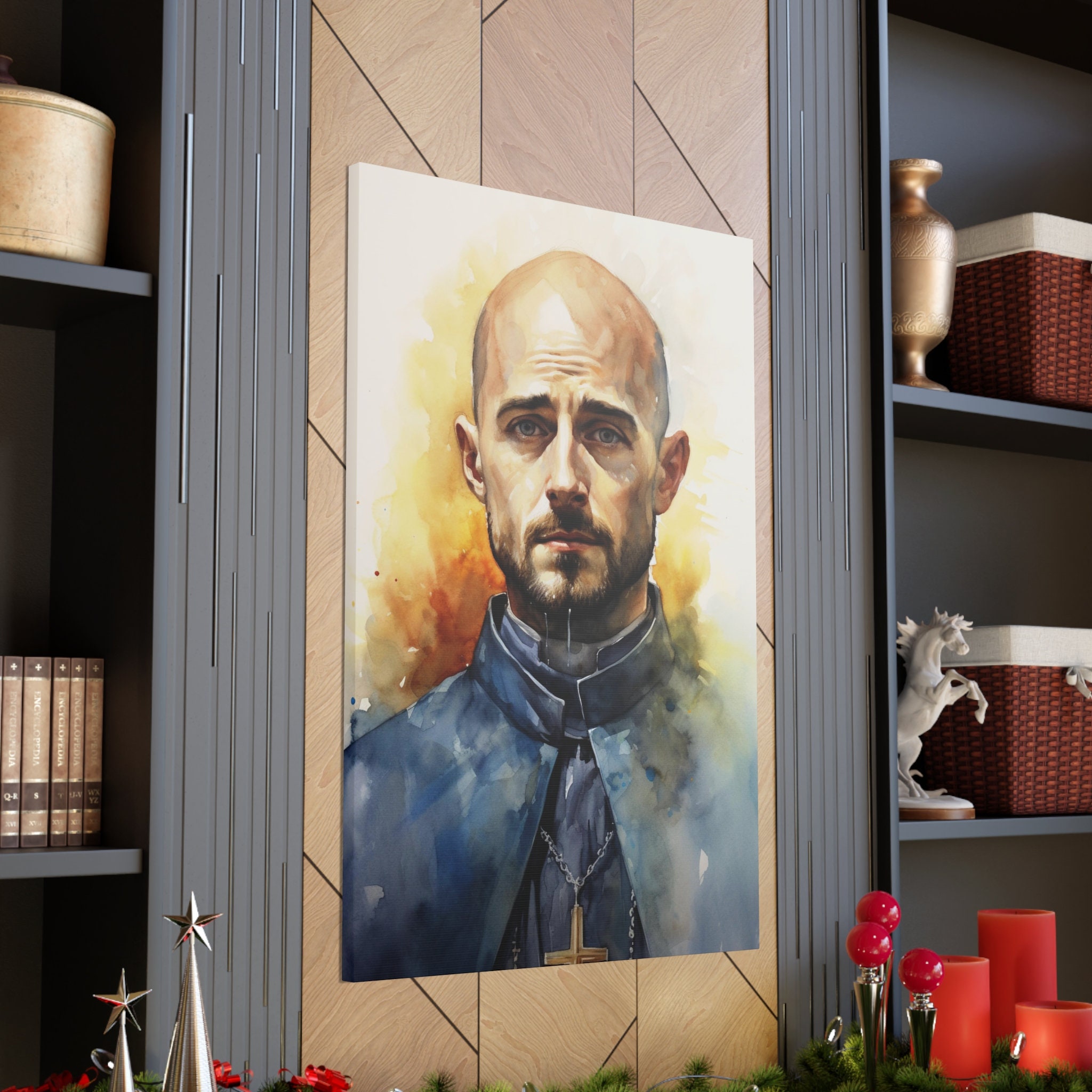 Saint Ignatius of Loyola Canvas Art - Exquisite Catholic Gift, Vibrant ...