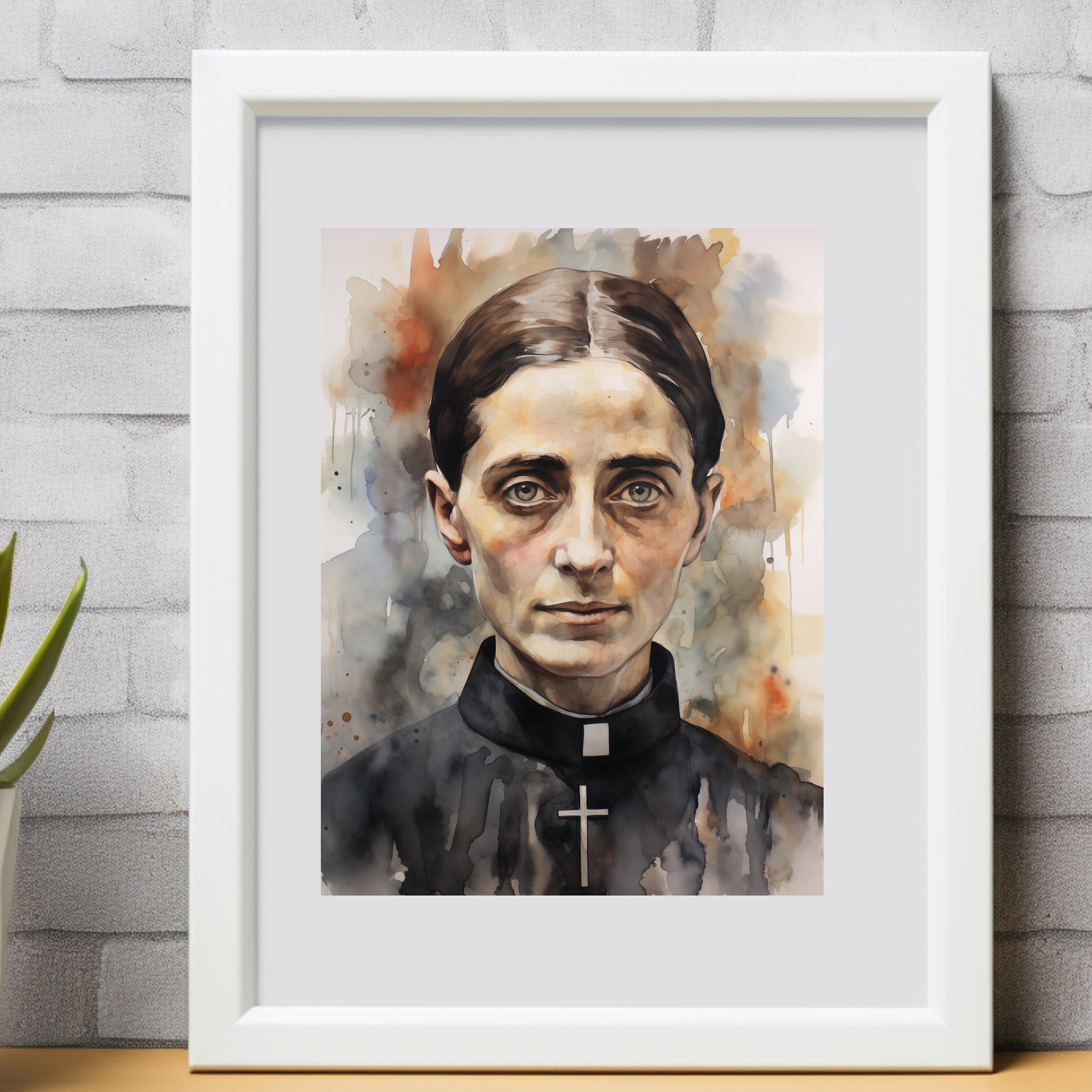 Saint Gemma Galgani, Set of 5 Digital Download Printable, Patron Saint ...
