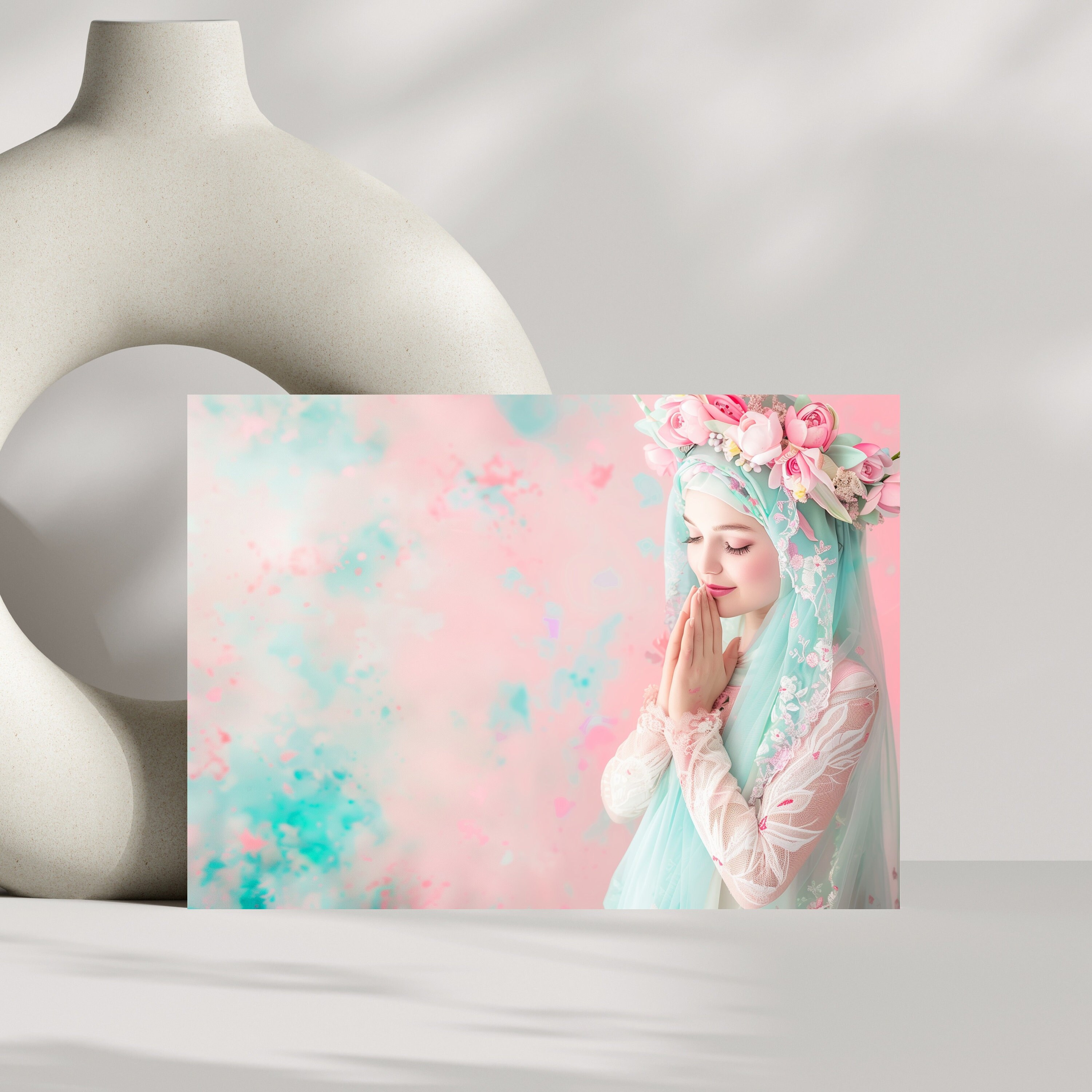 50 Our Lady Digital Bundle High-quality Backgrounds. Our Lady of Fatima ...